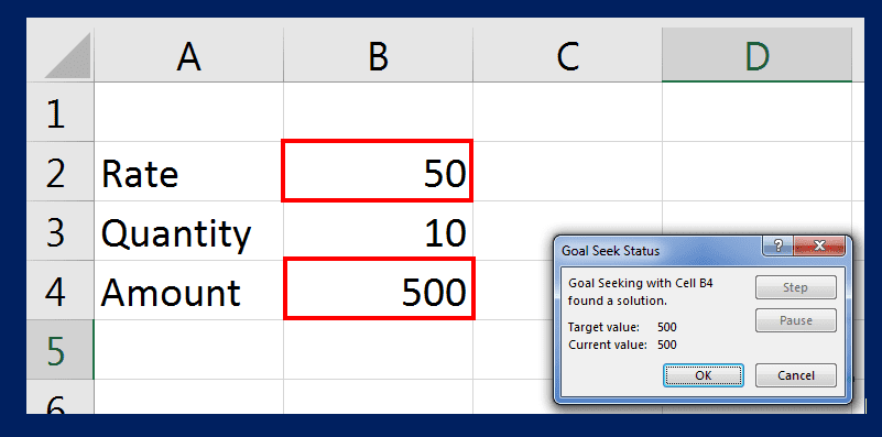 Comprehensive Notes Using Goal Seek And Solver Class 10